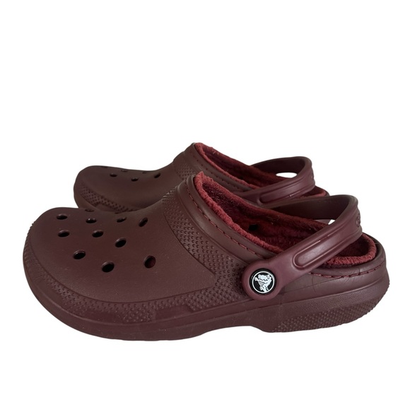 CROCS | Shoes | Crocs Mens And Womens Classic Lined Clogs In Cherry ...
